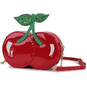Bags | New Cherry Design Crossbody Purse | Poshmark